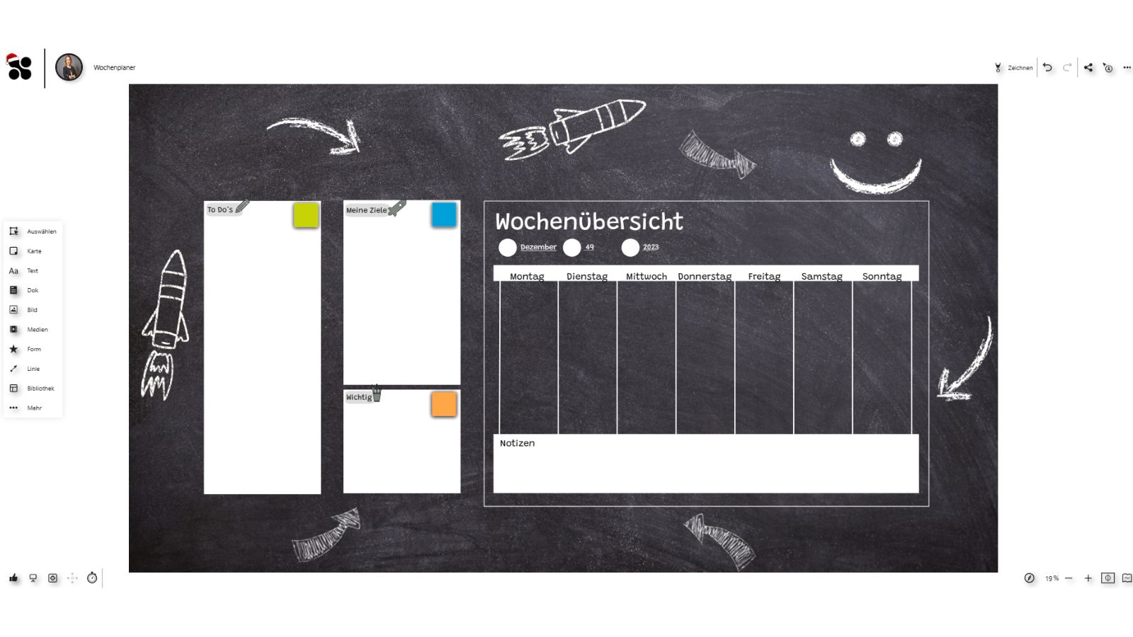 Wochenplaner Vorlage » Jetzt kostenlos nutzen!